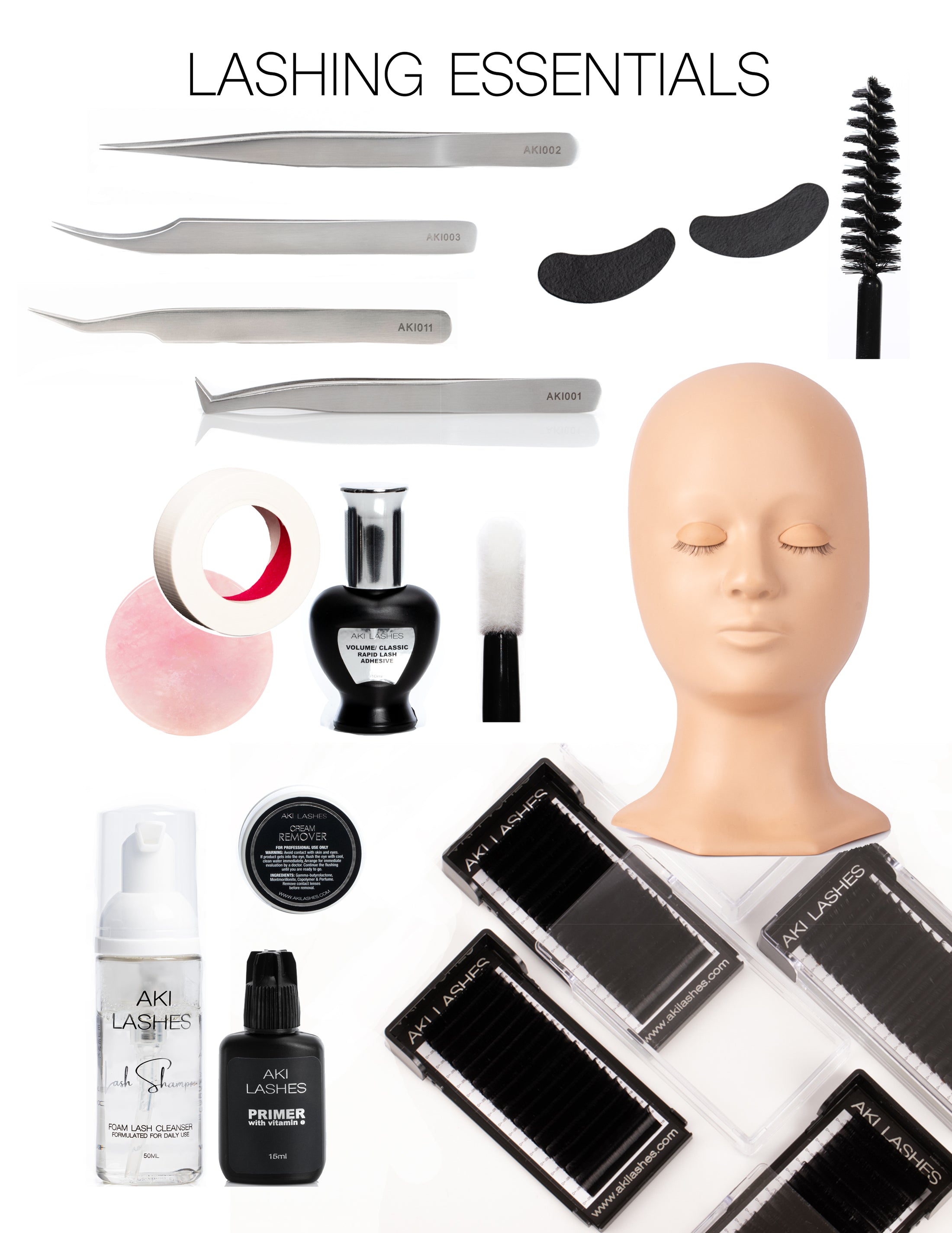Lash Extension Supply List for Beginners – Aki Lashes